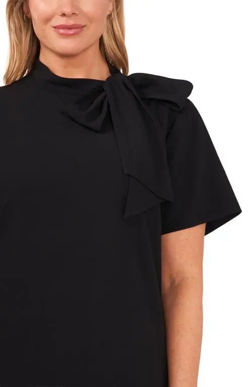 CECE DUPRAZ Bow A-line Dress - Rich Black