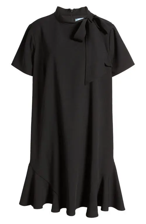 CECE DUPRAZ Bow A-line Dress - Rich Black