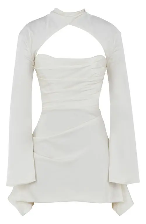 toira satin corset mini dress  NWT House of CB Toira Satin Corset Minidress Size S