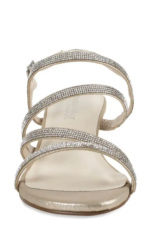 TOUCH UPS Jodi Slingback Wedge Sandal - Champagne