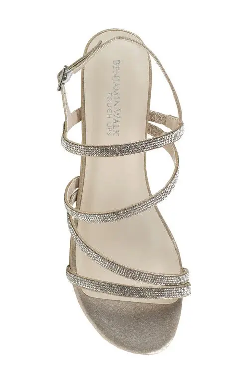 TOUCH UPS Jodi Slingback Wedge Sandal - Champagne