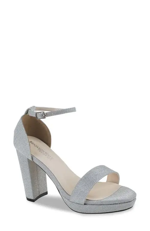 TOUCH UPS Mia Ankle Strap Sandal - Silver