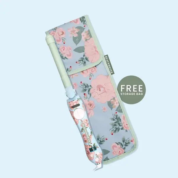 Final Sale Floral S.75 Rotating Curling Iron With Free  display picture 3