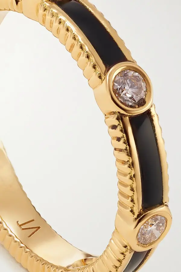 VILTIER Rayon 18-karat Onyx And Diamond Ring
