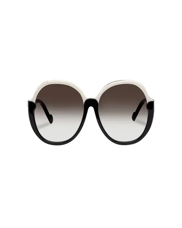 Zimmermann Joliette Round Sunglasses - Black/White  display picture 1