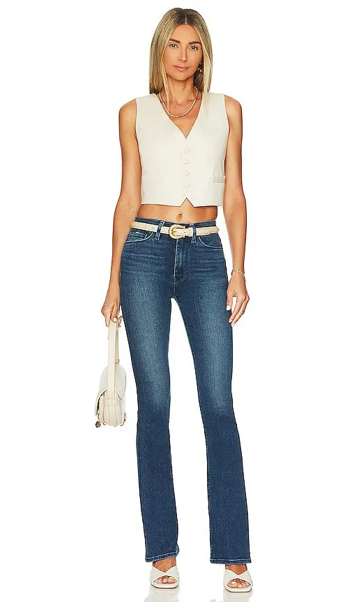 Hudson Jeans Barbara High Rise Bootcut In Blue - Laguna