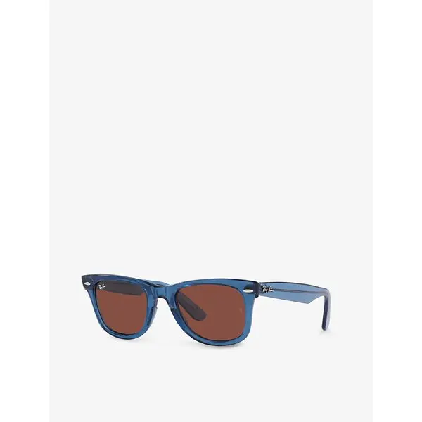 Ray-ban Square-frame Wayfarer Sunglasses - Blue