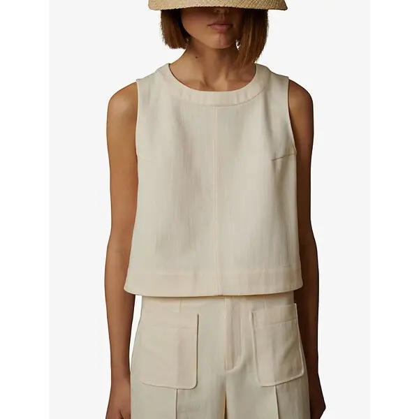Soeur Pampa Sleeveless Cotton Top