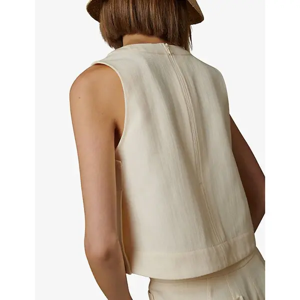 Soeur Pampa Sleeveless Cotton Top