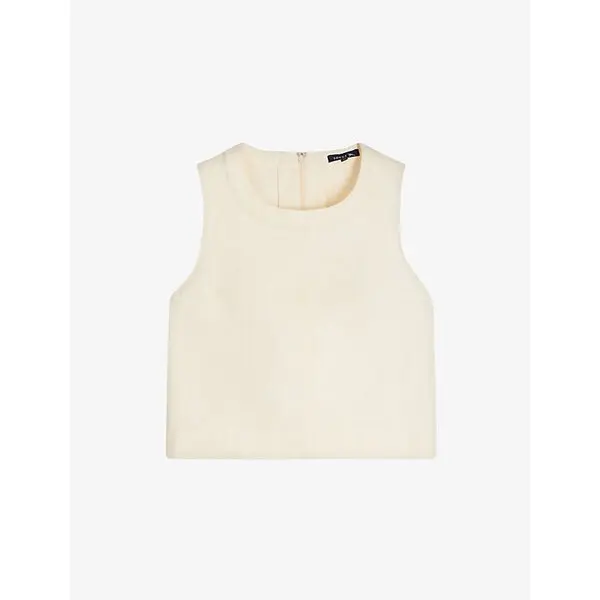 Soeur Pampa Sleeveless Cotton Top - Creme