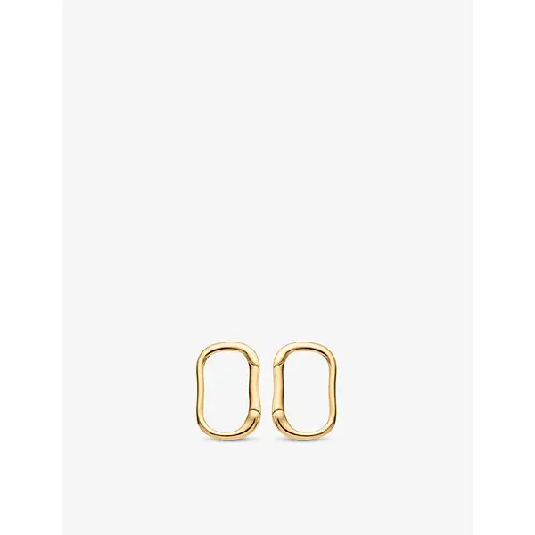 Monica Vinader Alta Capture Earrings - Gold