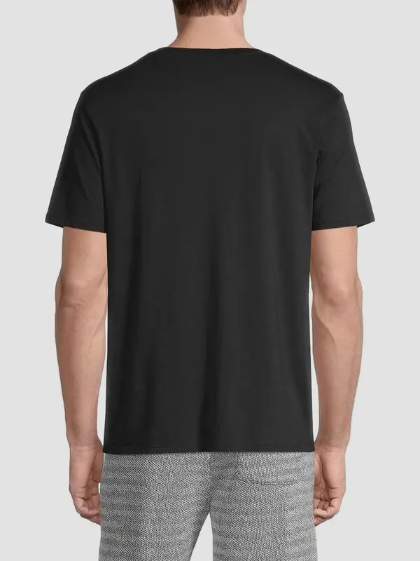 Vince Crewneck Short-sleeve T-shirt - Black