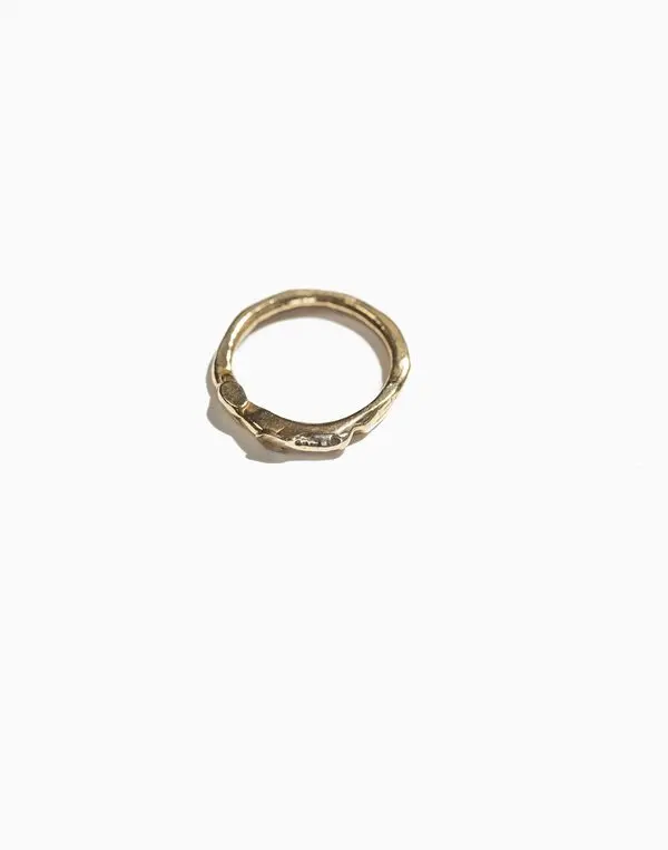 Madewell Mw Iris 1956 Jewelry Stream Ring - Brass