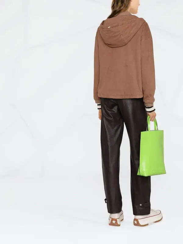 Herno Layered Drawstring Hood Jacket