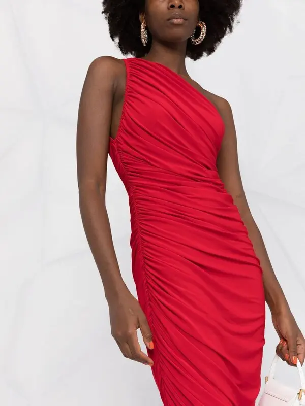 Norma Kamali Diana One-shoulder Dress