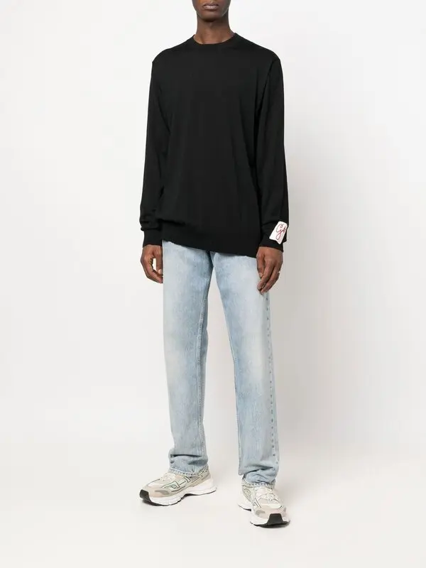 GOLDEN GOOSE Virgin Wool Sweater - Black