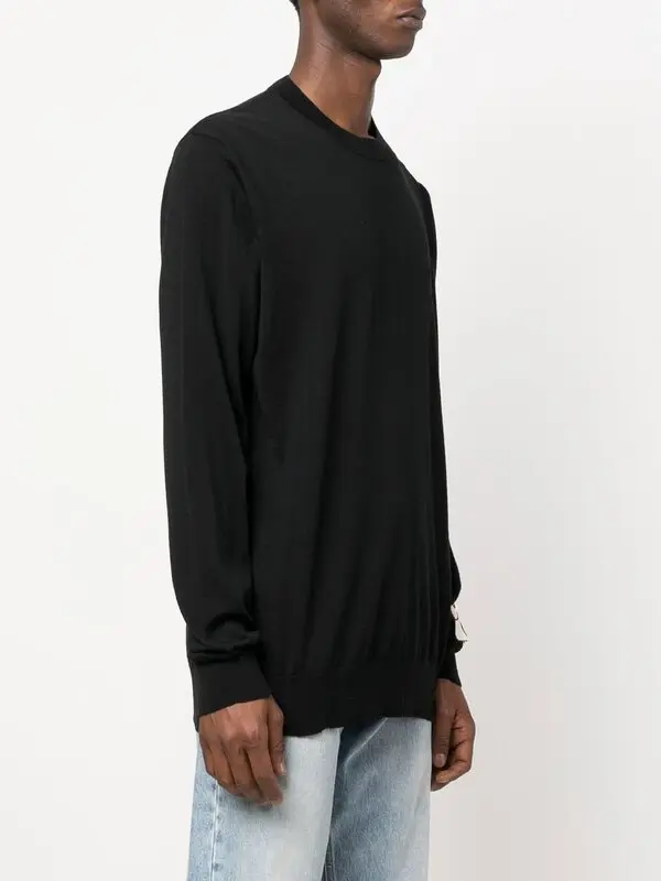 GOLDEN GOOSE Virgin Wool Sweater - Black