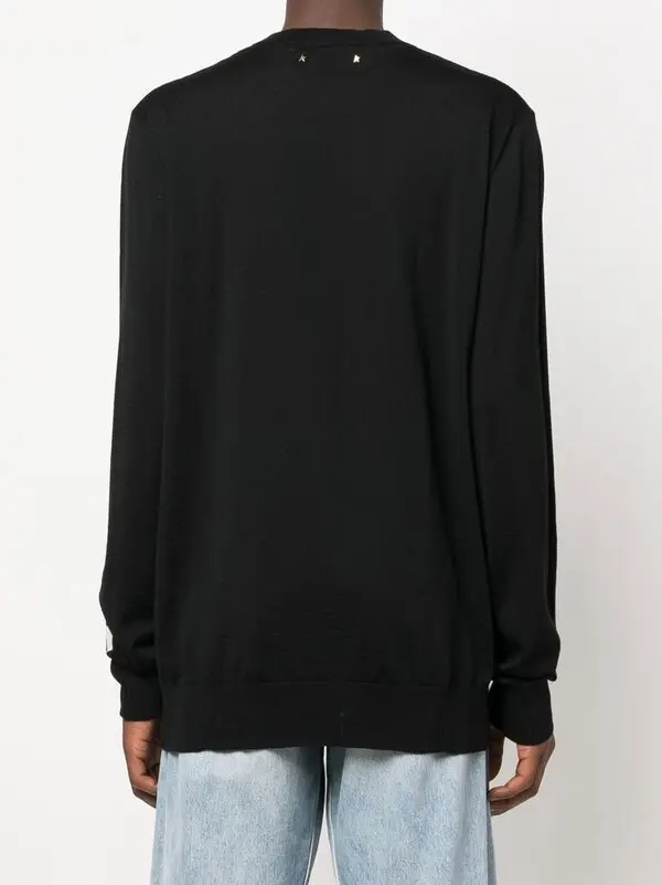 GOLDEN GOOSE Virgin Wool Sweater - Black