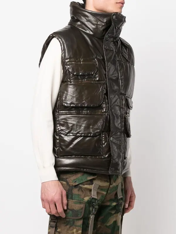 Dsquared2 Multiple-pocket Sleeveless Gilet