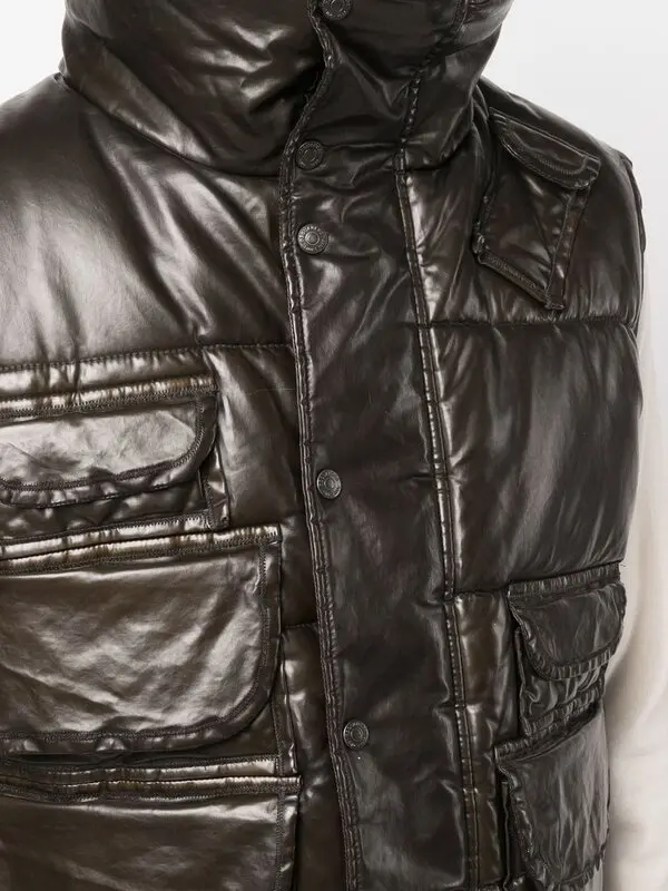 Dsquared2 Multiple-pocket Sleeveless Gilet