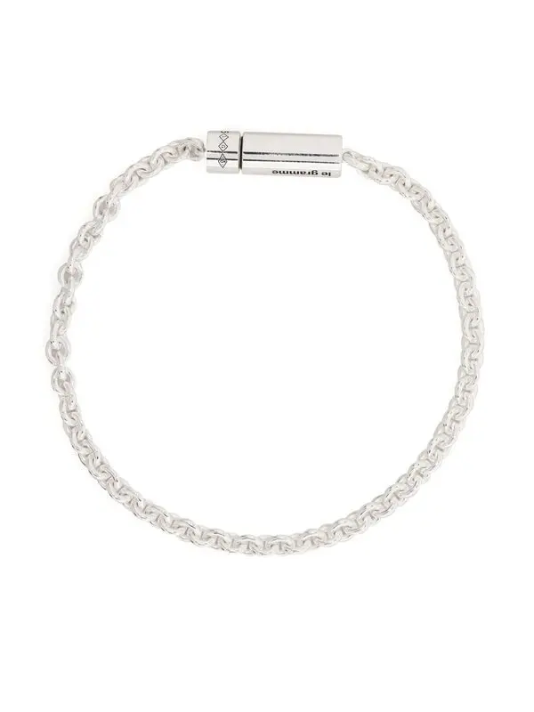 Le Gramme Cable-chain Bracelet - Silver