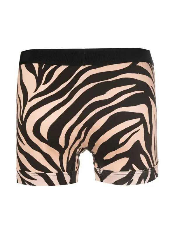 TOM FORD Zebra-print Logo Boxer Shorts