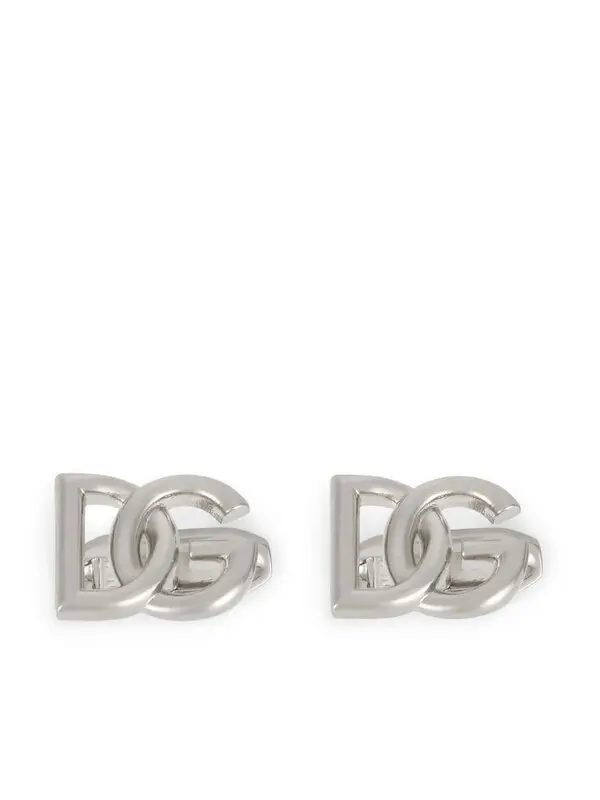 Dolce & Gabbana Dg-logo Cufflinks - Silver