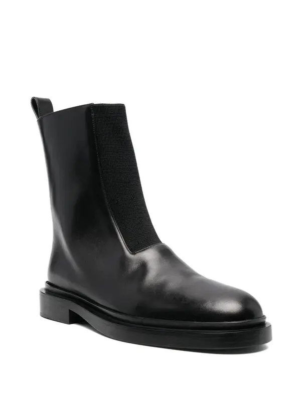 JIL SANDER Chunky Leather Boots