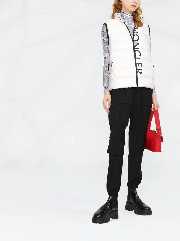 Moncler Logo-print Padded Gilet