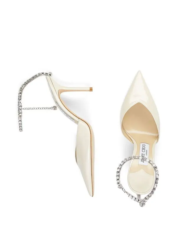 JIMMY CHOO Saeda 85mm Pointed Pumps