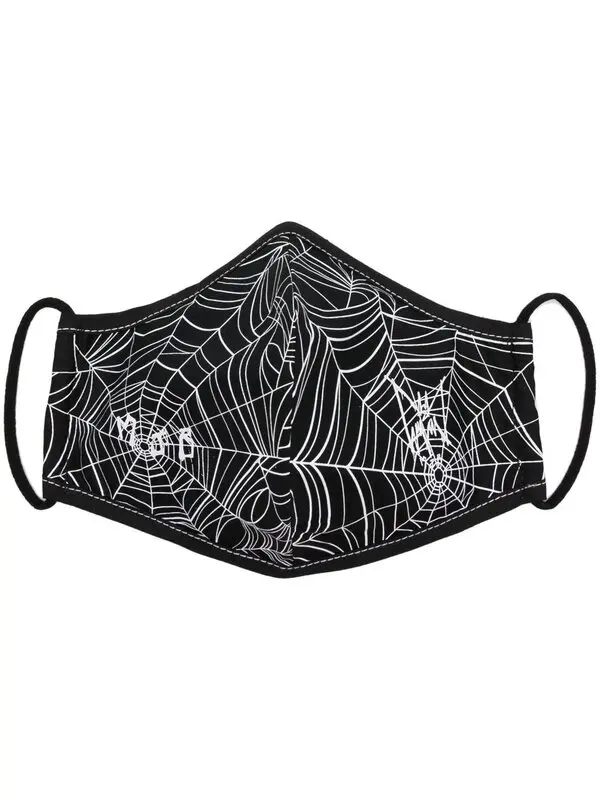 MJB - MARC JACQUES BURTON Web-print Face Mask - Black