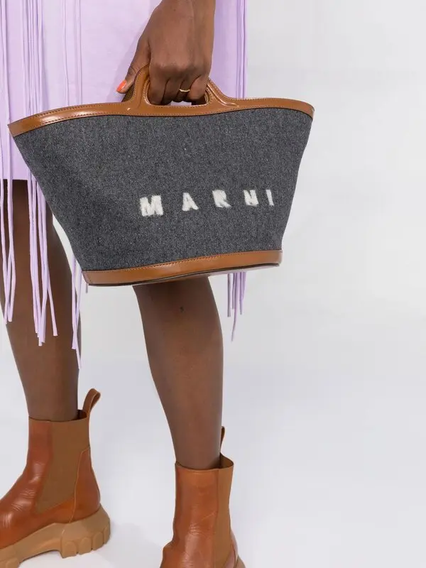 Marni Logo-print Tote Bag