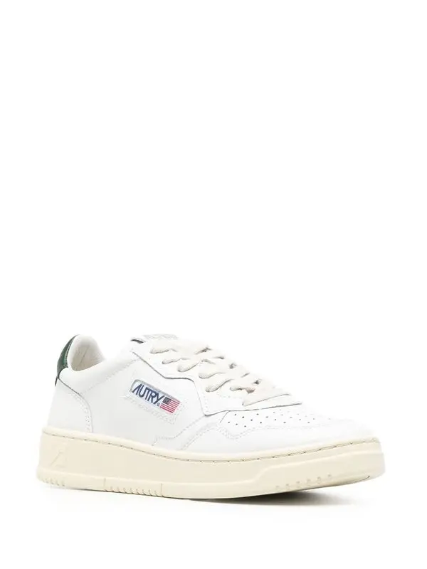 AUTRY 01 Low-top Leather Sneakers