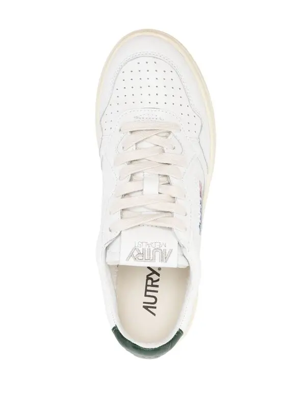 AUTRY 01 Low-top Leather Sneakers