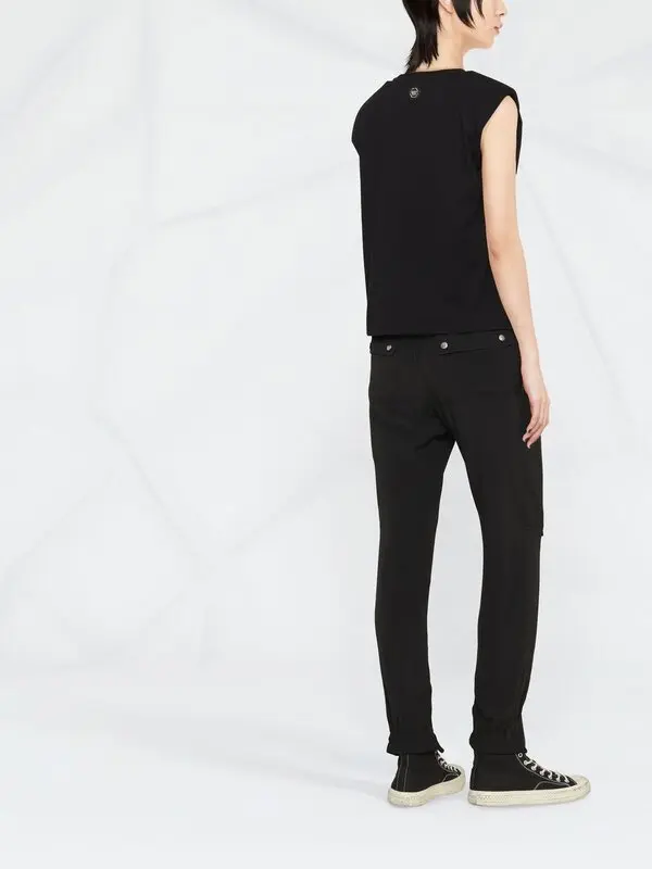 Philipp Plein Graphic-print Sleeveless Top