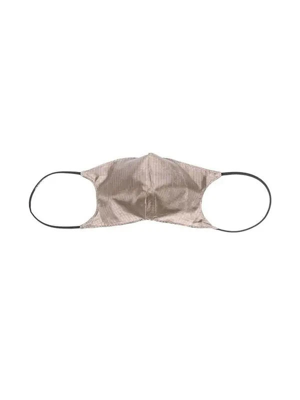 Off-White Logo-print Face Mask - Black