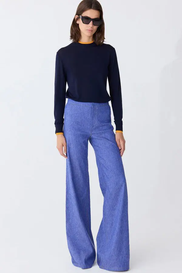 CALLAS MILANO Jane Stretch Flare Leg Jeans - Blue