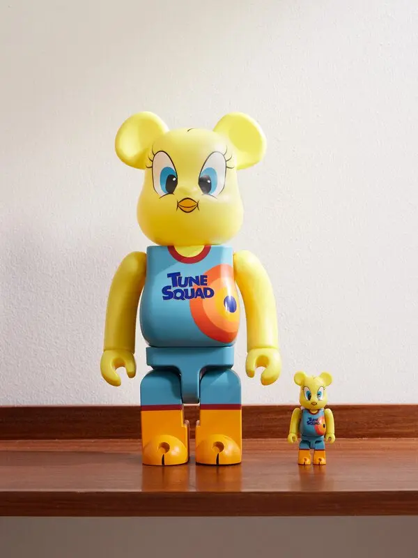 Be@Rbrick Space Jam Tweety 100% 400% Printed Pvc Figurine