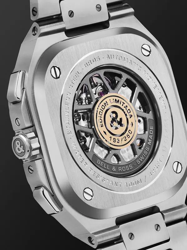BELL & ROSS Br 05 Limited Edition Automatic Chronograph 42mm Watch - Brown