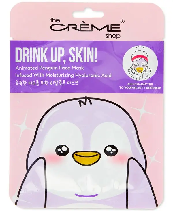 THE CREME SHOP Animal Sheet Mask - Penguin (drink Up,skin)