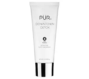 PUR Downtown Detox Detoxifying Black Lemon Face Mask - One-color