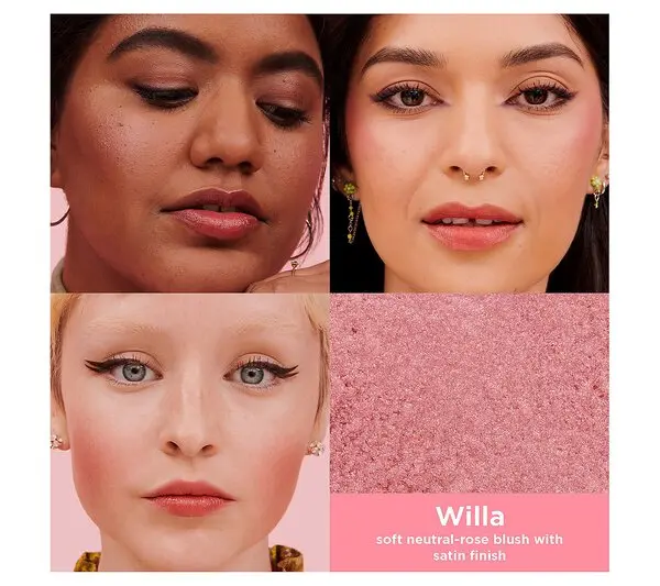 BENEFIT COSMETICS Willa Soft Neutral Rose Blush