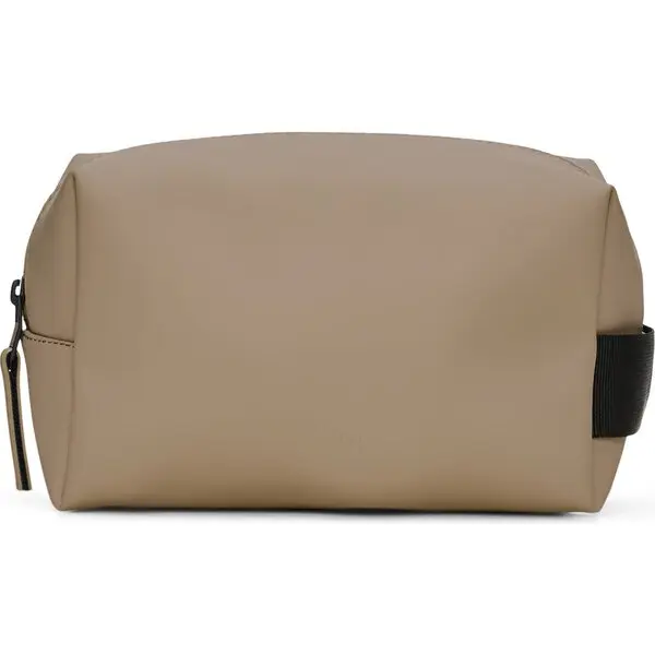 Rains Small Toiletry Bag - Beige
