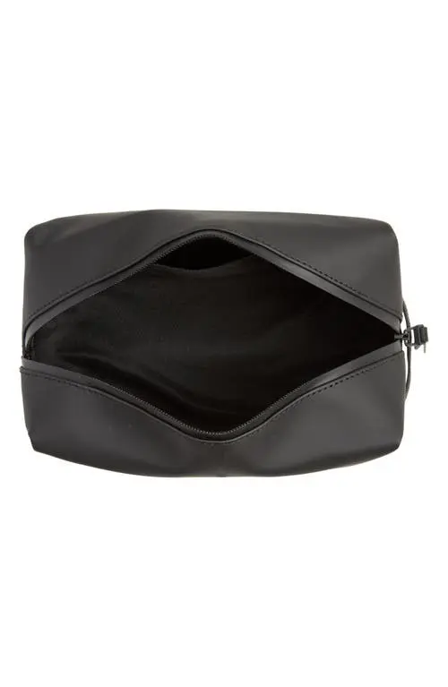 Rains Small Waterproof Toiletry Bag - Black