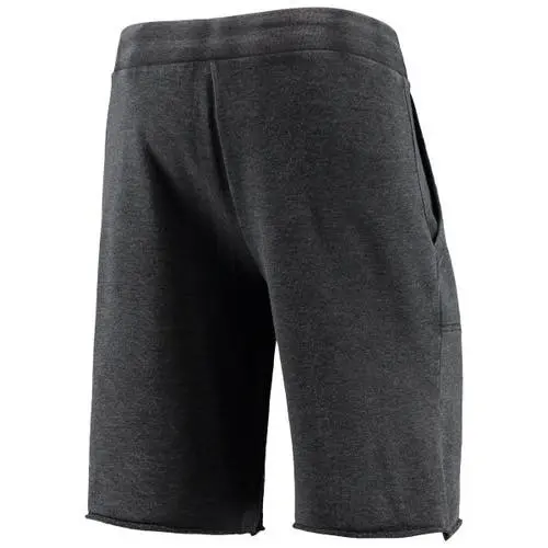 ALTERNATIVE APPAREL Heathered Black Michigan State Spartans Victory Lounge Shorts