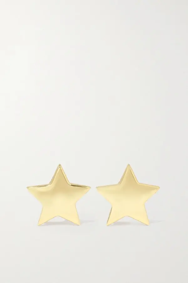 Carolina Bucci Superstellar 18-karat Stud Earrings - Gold