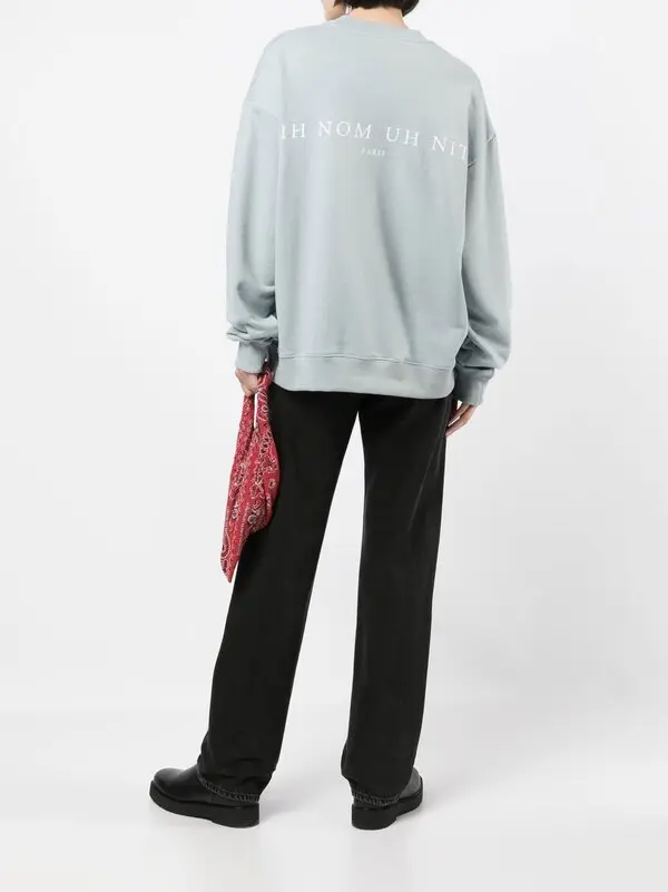 IH NOM UH NIT Logo-print Sweatshirt - Blue
