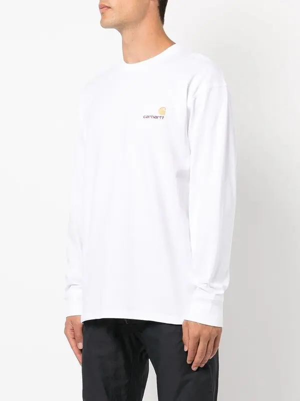 Carhartt Work In Progress American Script T-shirt - White