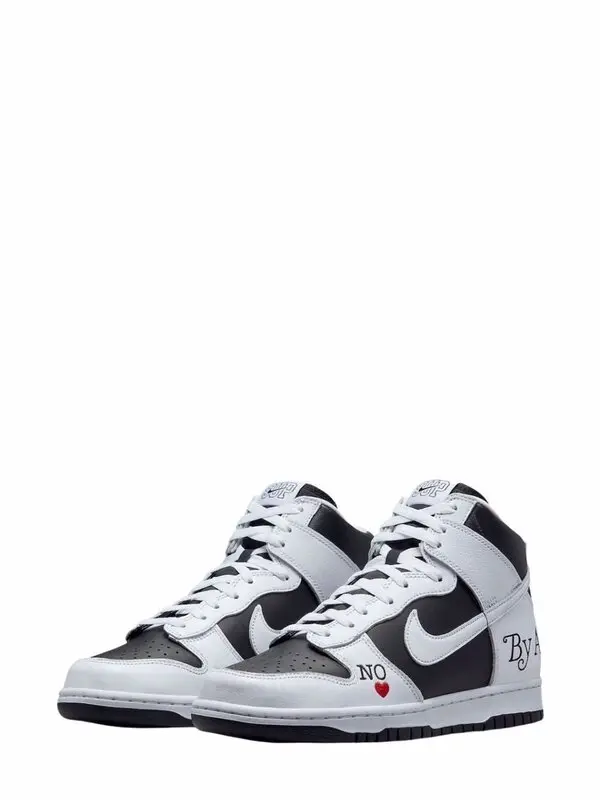 Nike X Supreme Sb Dunk High Sneakers - Black