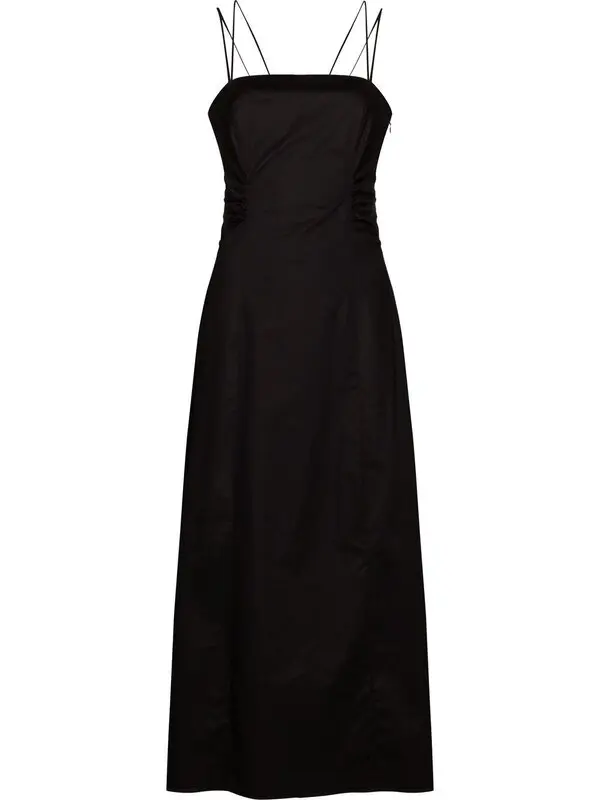 FRAME Square-neck Sleeveless Dress
